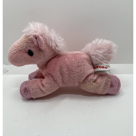 Aurora | Toys | Aurora Pink Sparkle Pony Horse Plush Stuffed Animal Toy ...